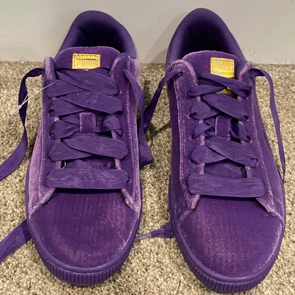 Puma | Shoes | Puma Womens Purple Sneakers | Poshmark